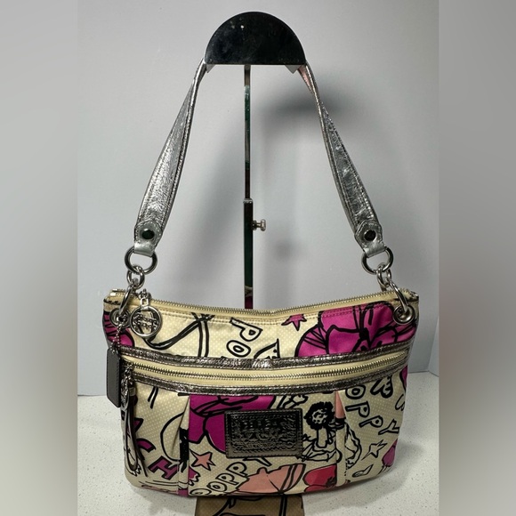 Coach | Bags | Coach Poppy Kyra Rocker Shoulder Bag | Poshmark